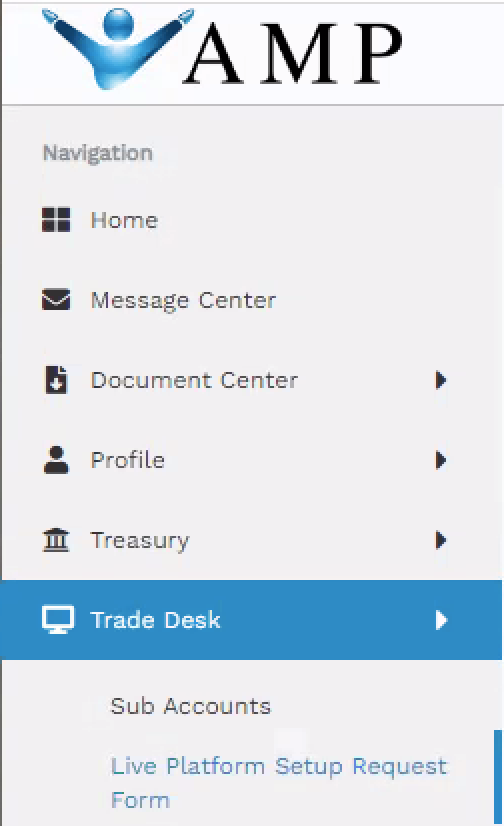 Live Trading Setup Request